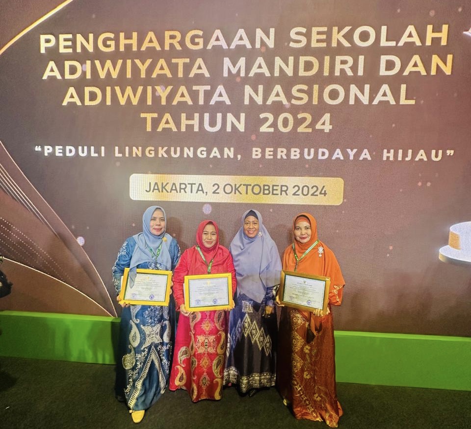 Tiga SMP di Banda Aceh Raih Penghargaan Adiwiyata Nasional Tahun 2024