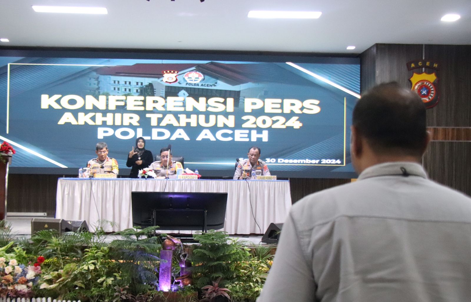 Polda Aceh Gelar Konferensi Pers Akhir Tahun 2024: Paparkan Keberhasilan dan Capaian